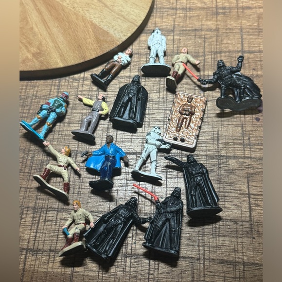 Star Wars | Toys | Vintage Lfl 982 Star Wars Metal Micro Figures Luke ...